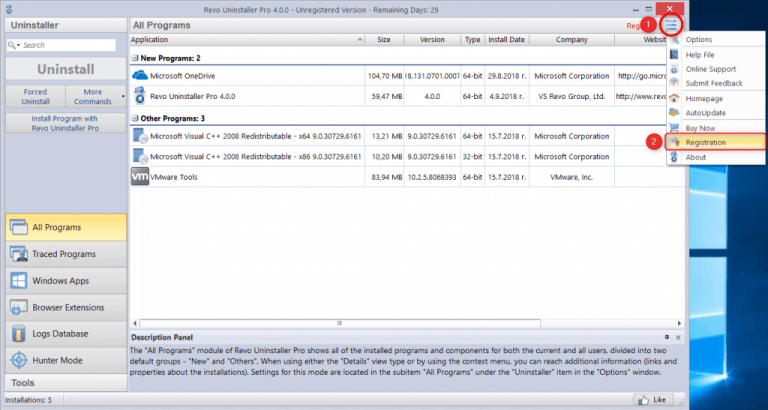 Revo Uninstaller Pro 4 专业卸载工具软件丨中文网站特价购买